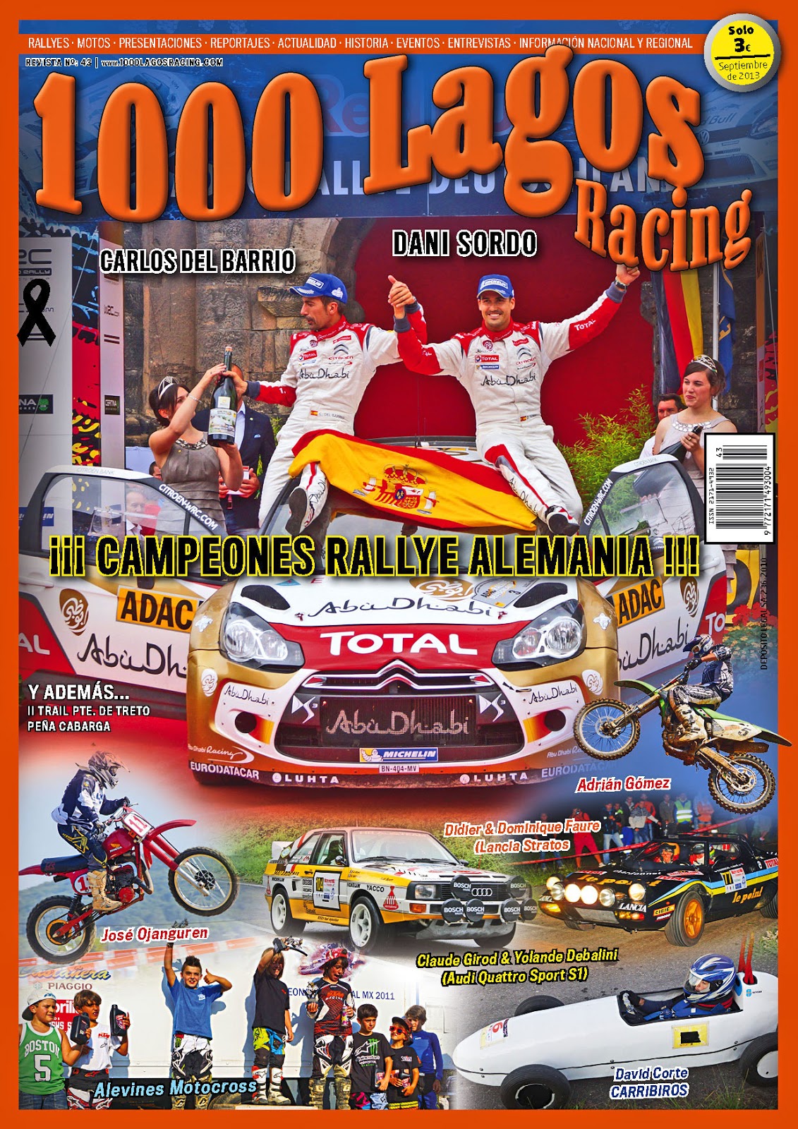 1000 Lagos: 1000 Lagos Racing nº 43 (Octubre 2013) MOTORSPORT MAGAZINE