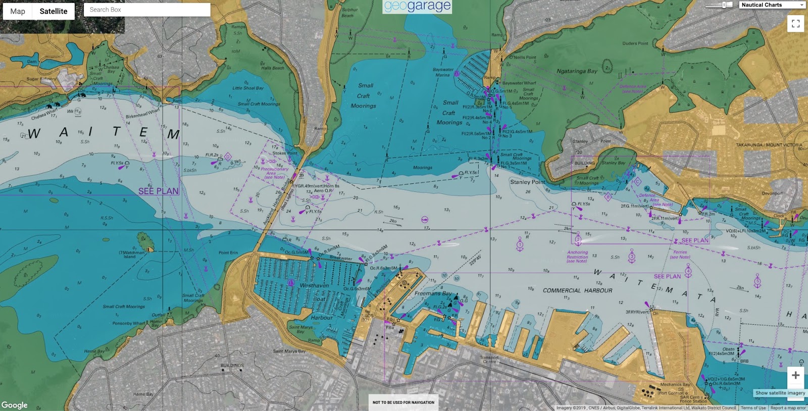 GeoGarage blog: New Zealand (Linz) layer update in the Geogarage platform