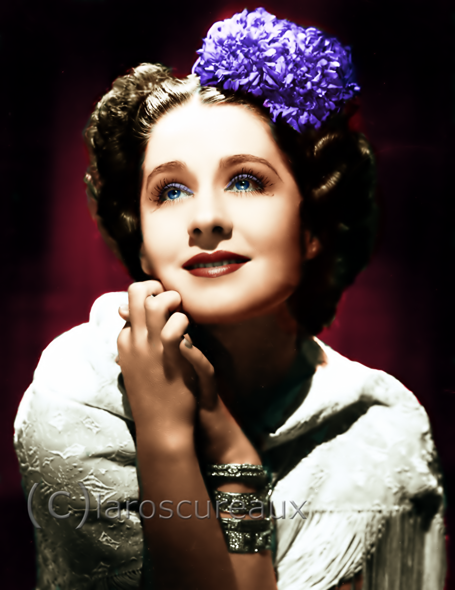 Claroscureaux Deux: Norma Shearer, circa 1938