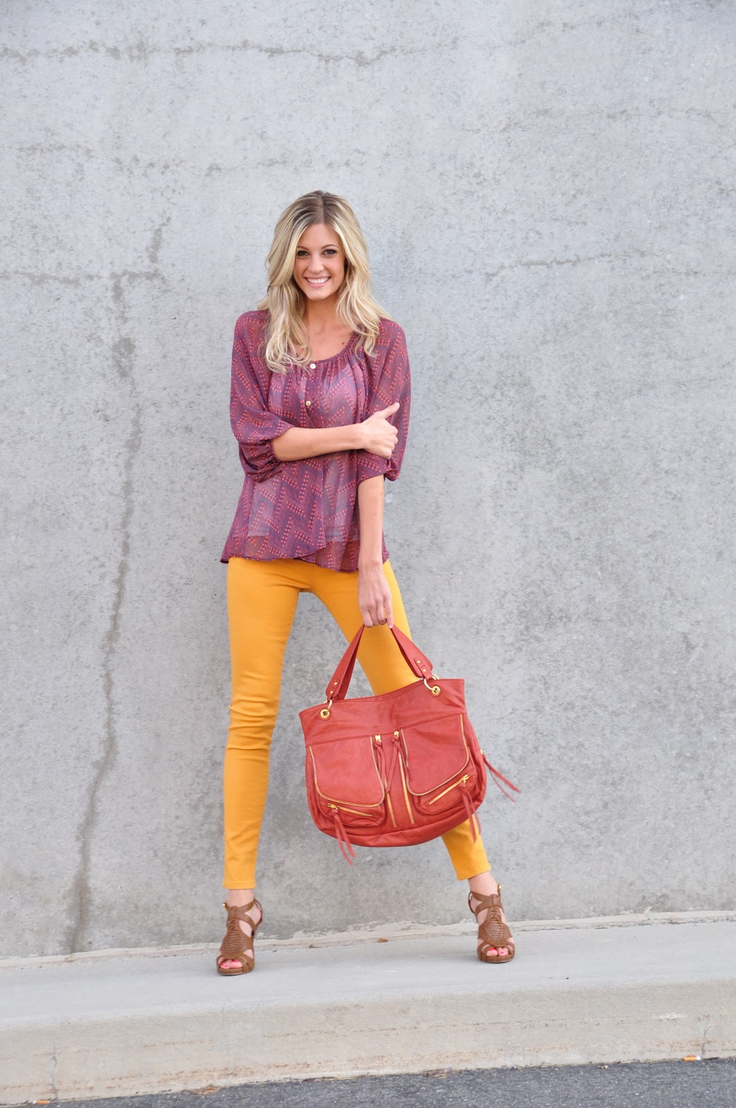 Bohme Style: How to wear colored denim