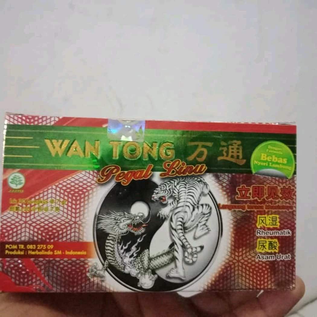 Jamu Kapsul Wantong Original Asli 100% Kemasan Baru