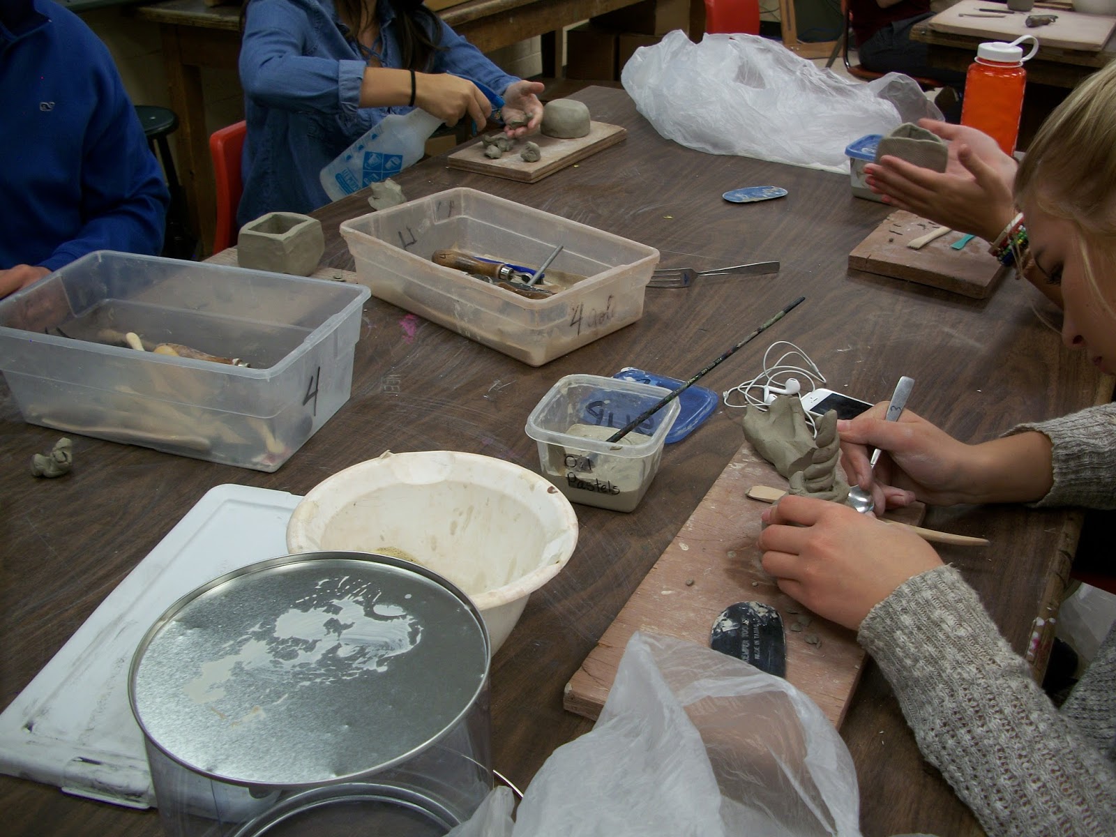 Mrs. Wolfe's Art Room: What's Going On in the Classroom: Clay!