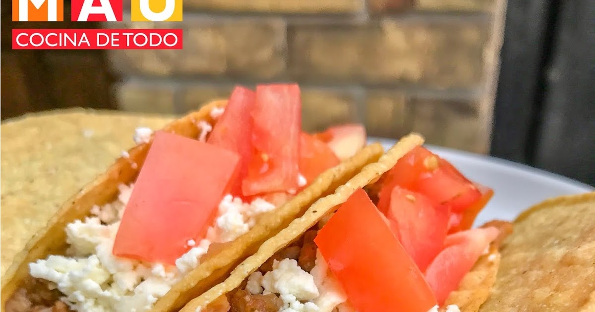 Mau Cocina de Todo: Tostitacos de Picadillo