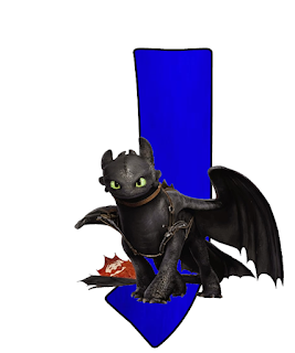 Kits imprimibles gratis : Abecedario Como entrenar a tu dragon