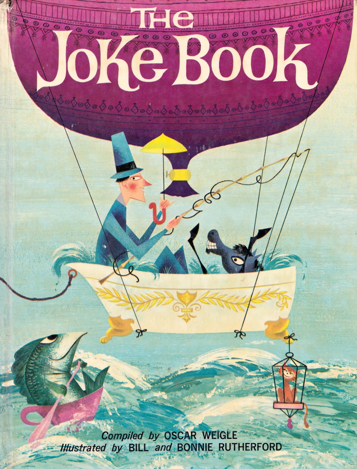 My Retro Reads: "The Joke Book" compiled by Oscar Weigle, illustrated ...