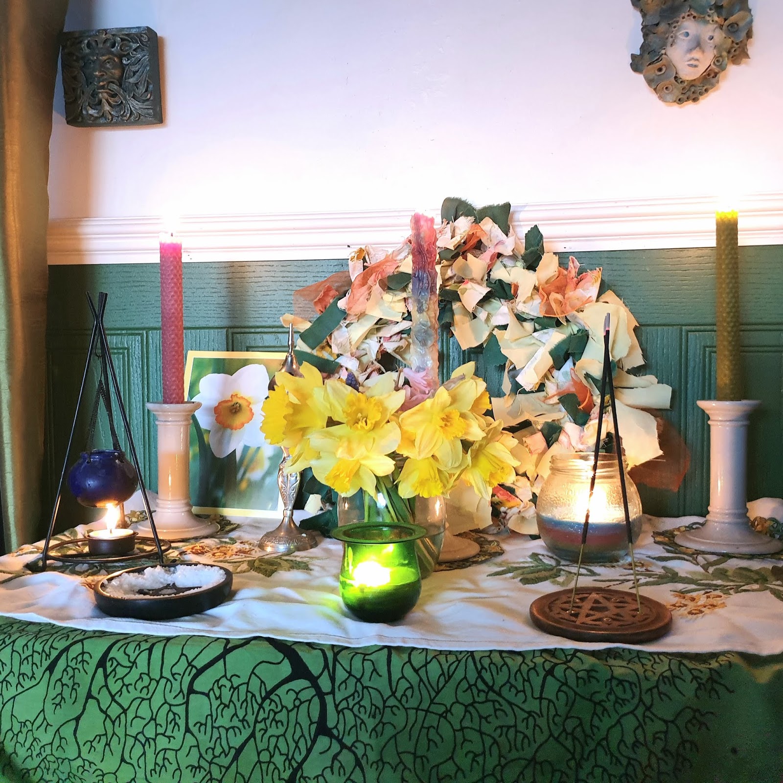 Domesticated: Spring & Equinox Altar