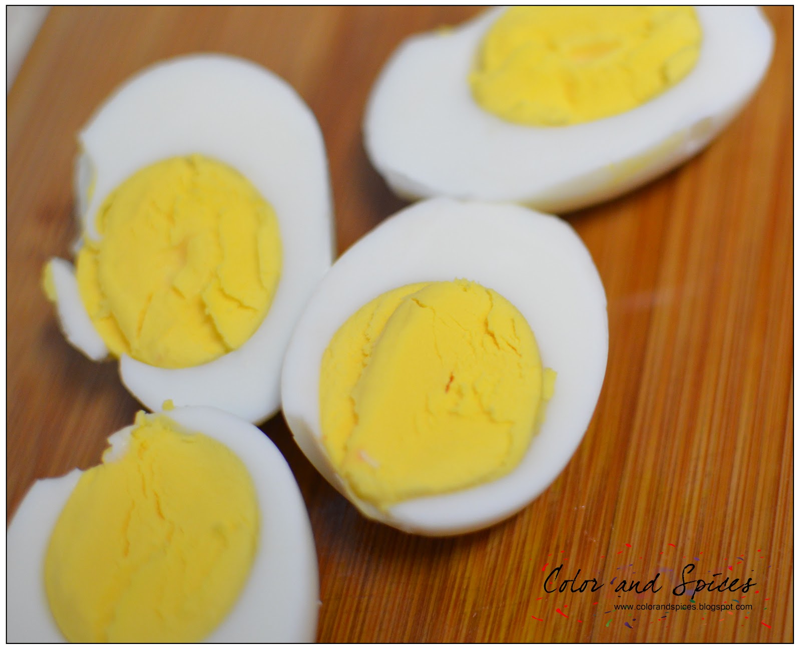 Color and Spices: Dimer Devil : Deviled Egg