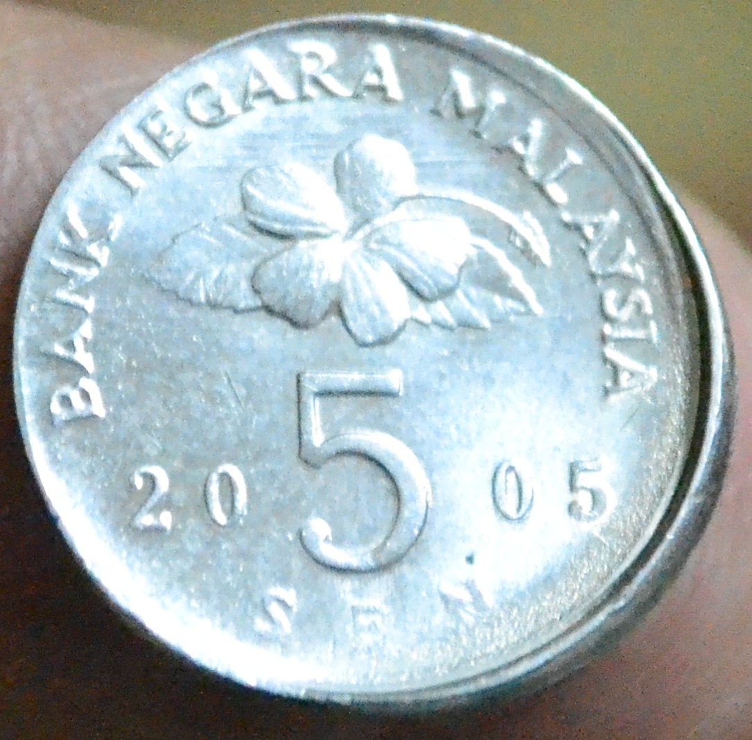 Galeri Sha Banknote: KOLEKSI SILING ERROR 5SEN