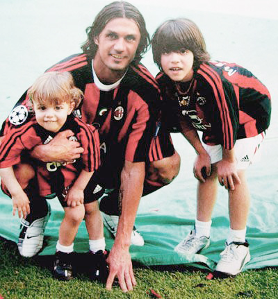 Paolo Maldini Family