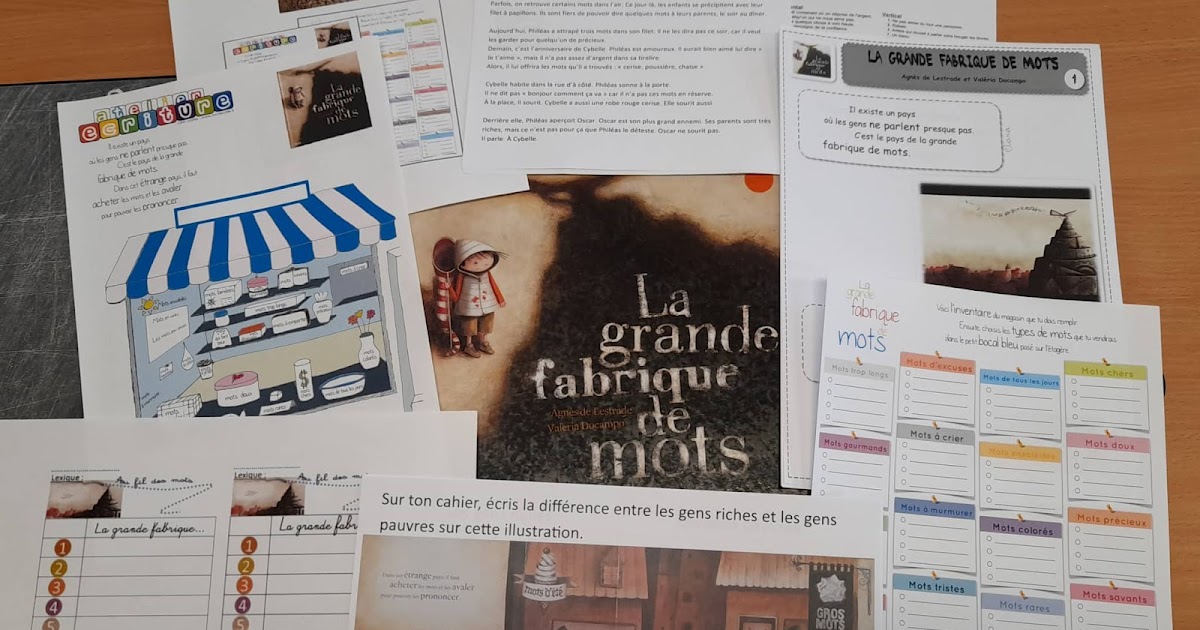4ème a : La grande fabrique des mots - École Saint-Joseph à Roclenge - Blog