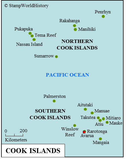 Big Blue 1840-1940: Cook Islands - a closer look