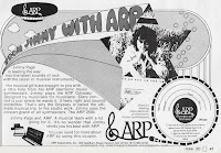 Retro Synth Ads: ARP "WonderArp" ad, Down Beat Magazine 1973