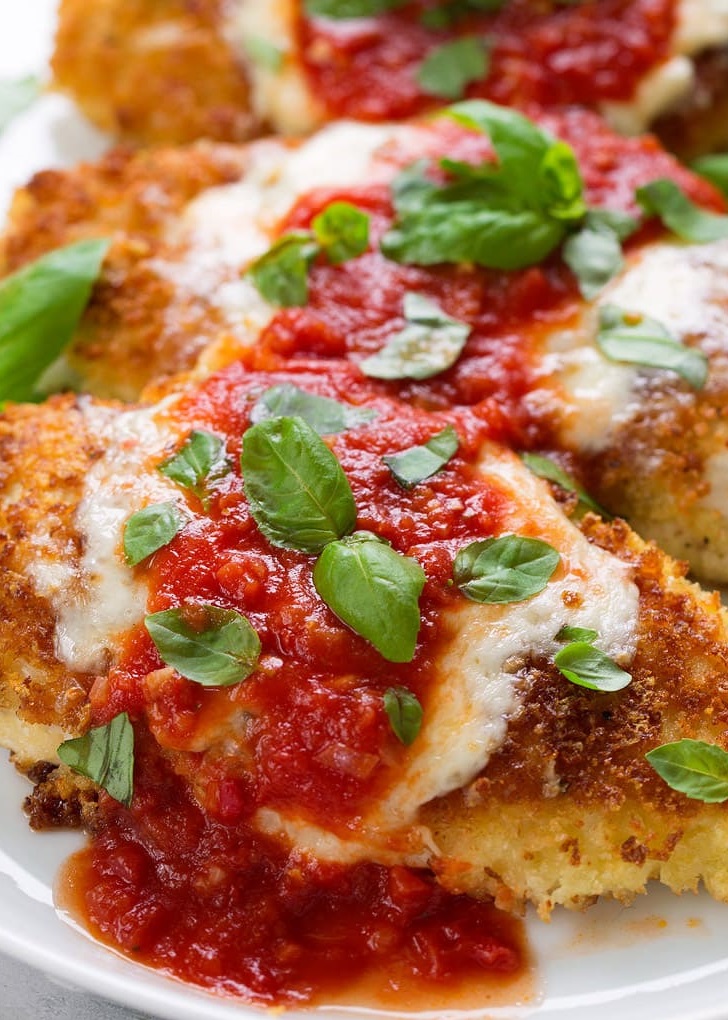 OVEN BAKED CHICKEN PARMESAN