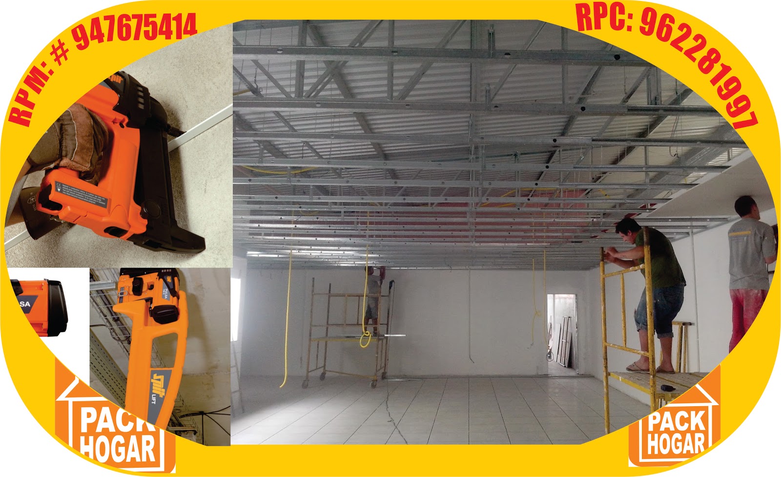 DRYWALL - CONSTRUCCION - REMODELACION RPC: 962281997: DRYWALL DISEÑOS ...