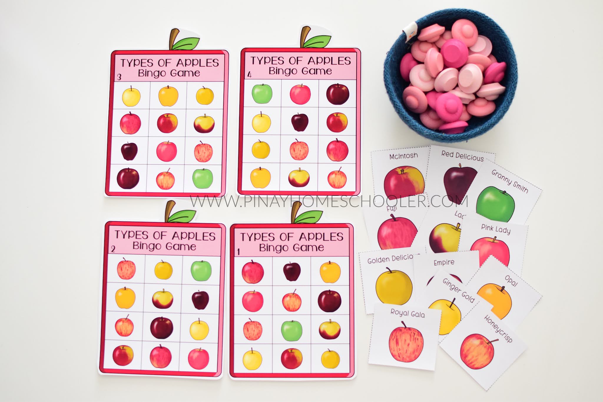 Apple Themed Preschool Math and Literacy Center | The Pinay Homeschooler