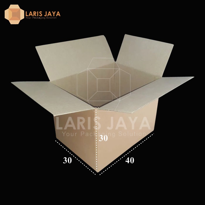 Kardus / Box / Karton / Kotak Packing Polos - 40 x 30 x 30 cm | Kardus ...