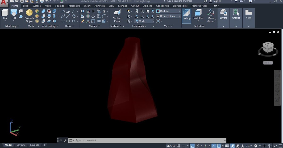 ABOUT LOFT COMMAND IN AUTOCAD 2020 3D WITH THEIR PROPER DEFINITION AND ...
