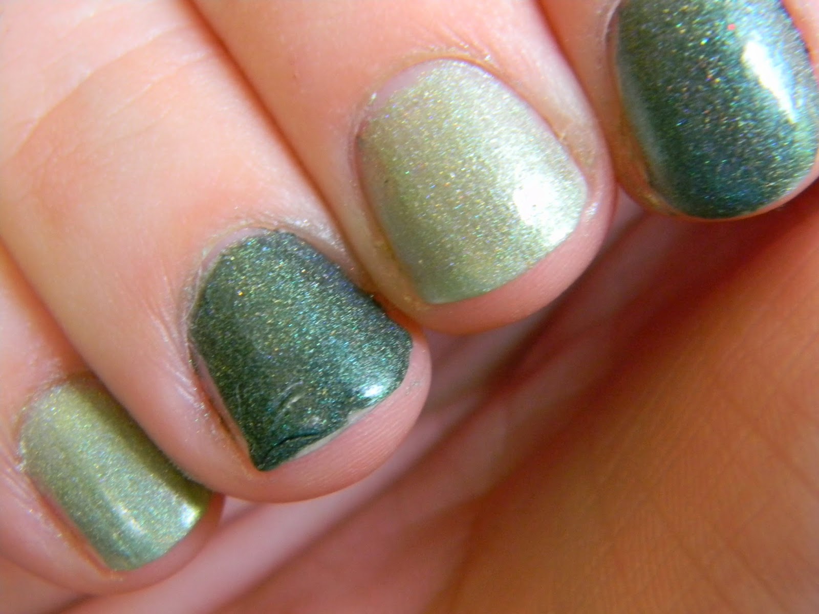 Ten Decorated Digits: Spellbound Nails: Glow-in-the-Dark Holo Indie ...