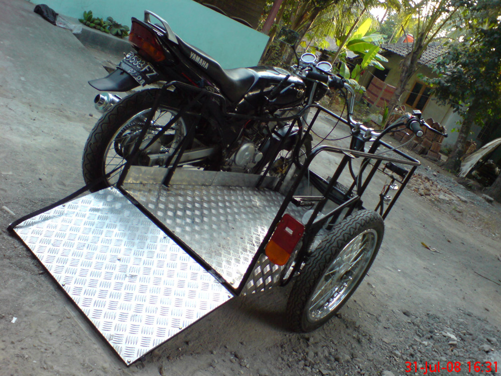 Modifikasi Motor untuk Difabel: Modifikasi Motor Roda Tiga untuk ...