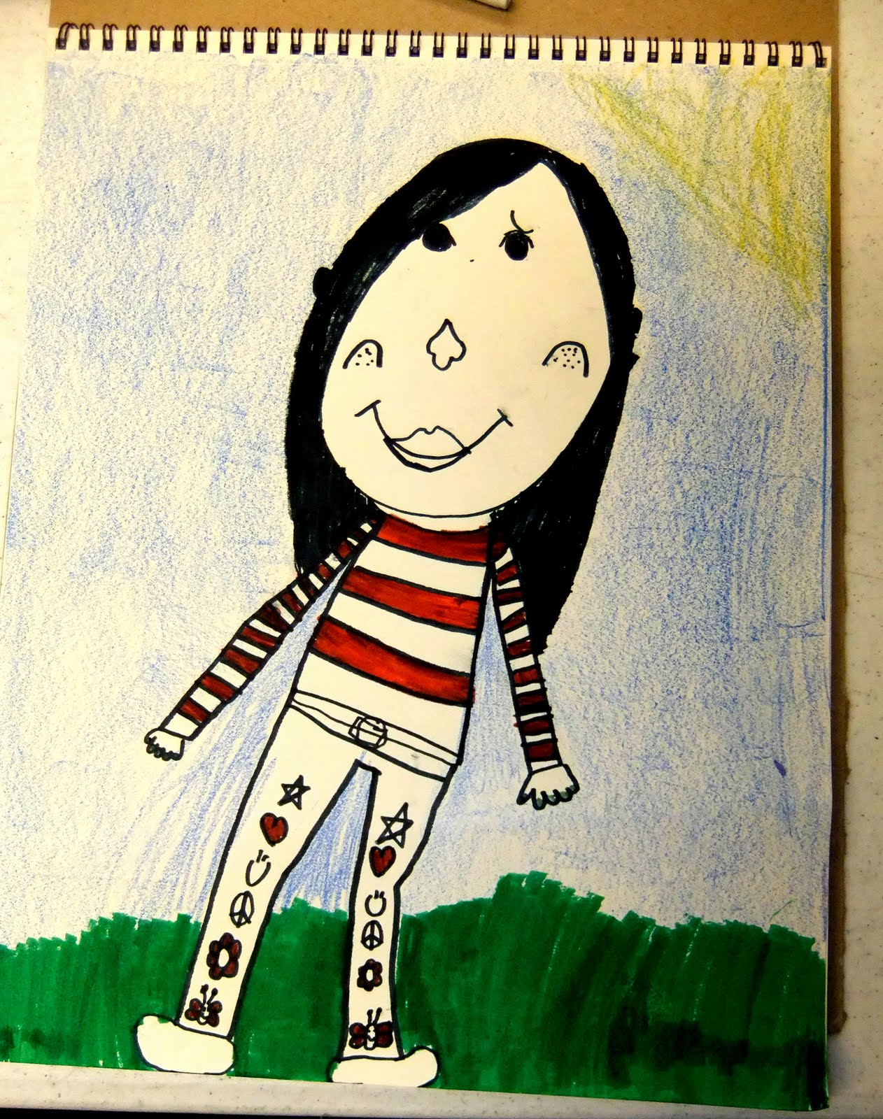 Pauline Persing Art, Writing,& Natural History: Last of Five Drawing ...