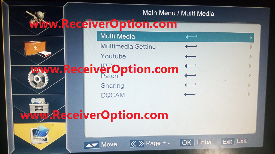 MULTI MEDIA 1506G 4MB POWERVU KEY NEW SOFTWARE ALL SATELLITE OK - How ...