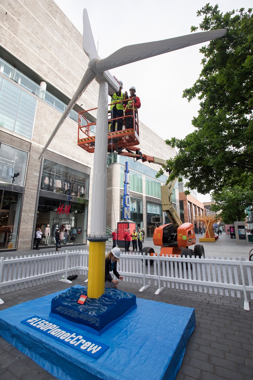 #Brighton Bits: Lego® Wind Turbine comes to Brighton