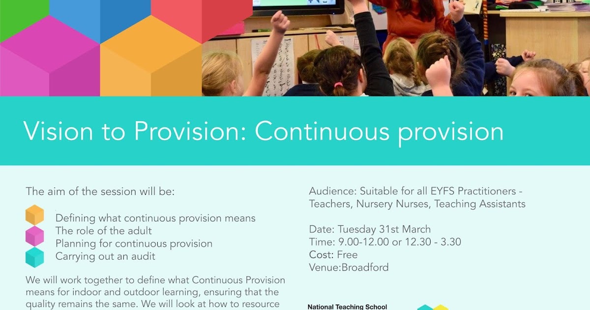 Havering Primary Teaching School: Continuous provision session - 31st March