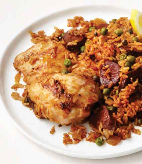 Easy Food Recipes and Cooking: Chicken and Chorizo Rice