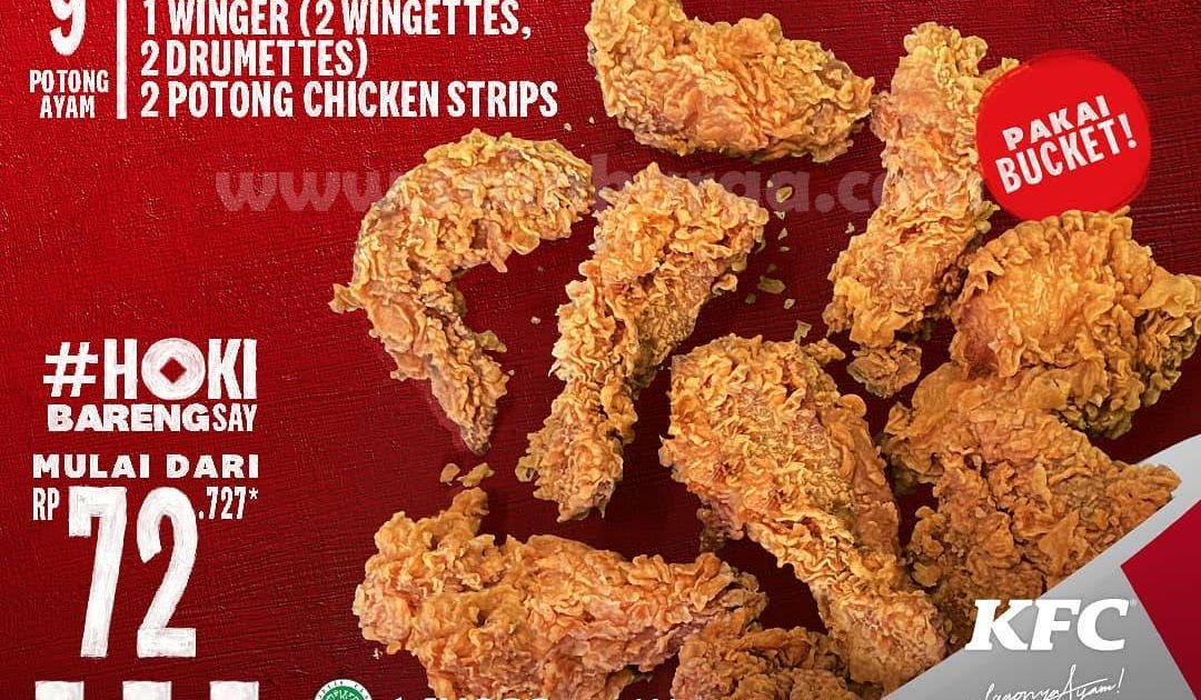 KFC TRIPLE TREAT! Promo 9 Potong Ayam harga hanya Rp 72.727 | scanharga