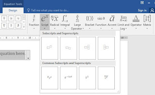 Cara Memasukkan Simbol dan Rumus Matematika di Word - Azalis04