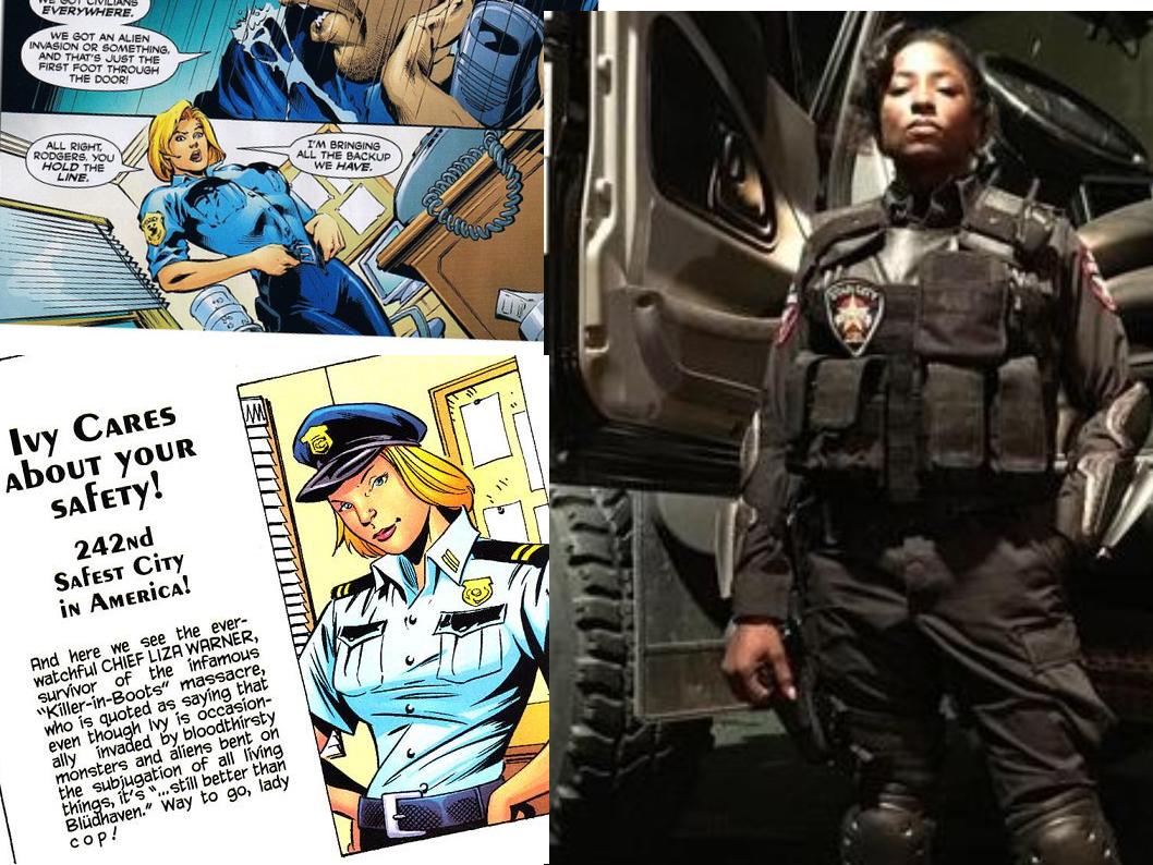Dave's Comic Heroes Blog: Lady Cop First Issue Special