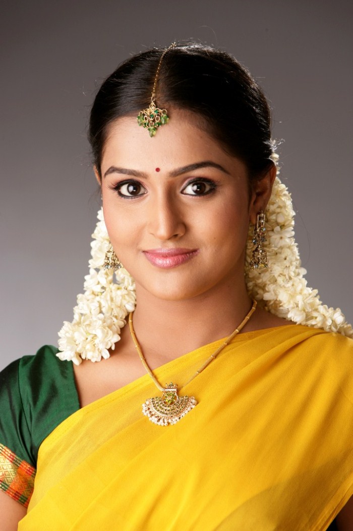 Beautiful Images: Ramya Nambeesan In Yellow Half Saree
