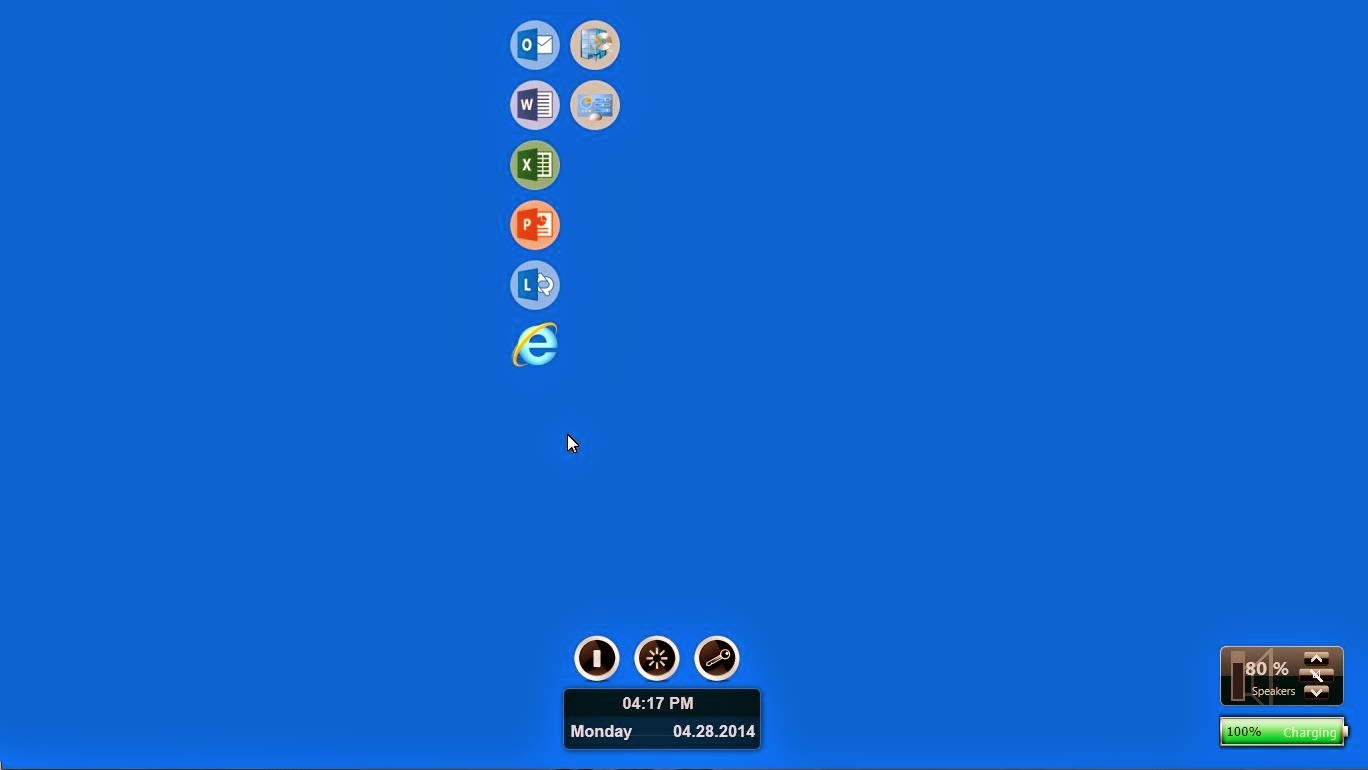 Glen Munro Network Admin: Rainmeter Custom Desktop Skin