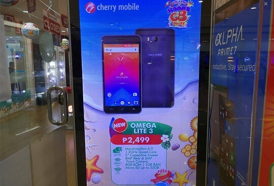 Cherry Mobile Omega Lite 3 Spotted for Php2,499 - TeknoGadyet