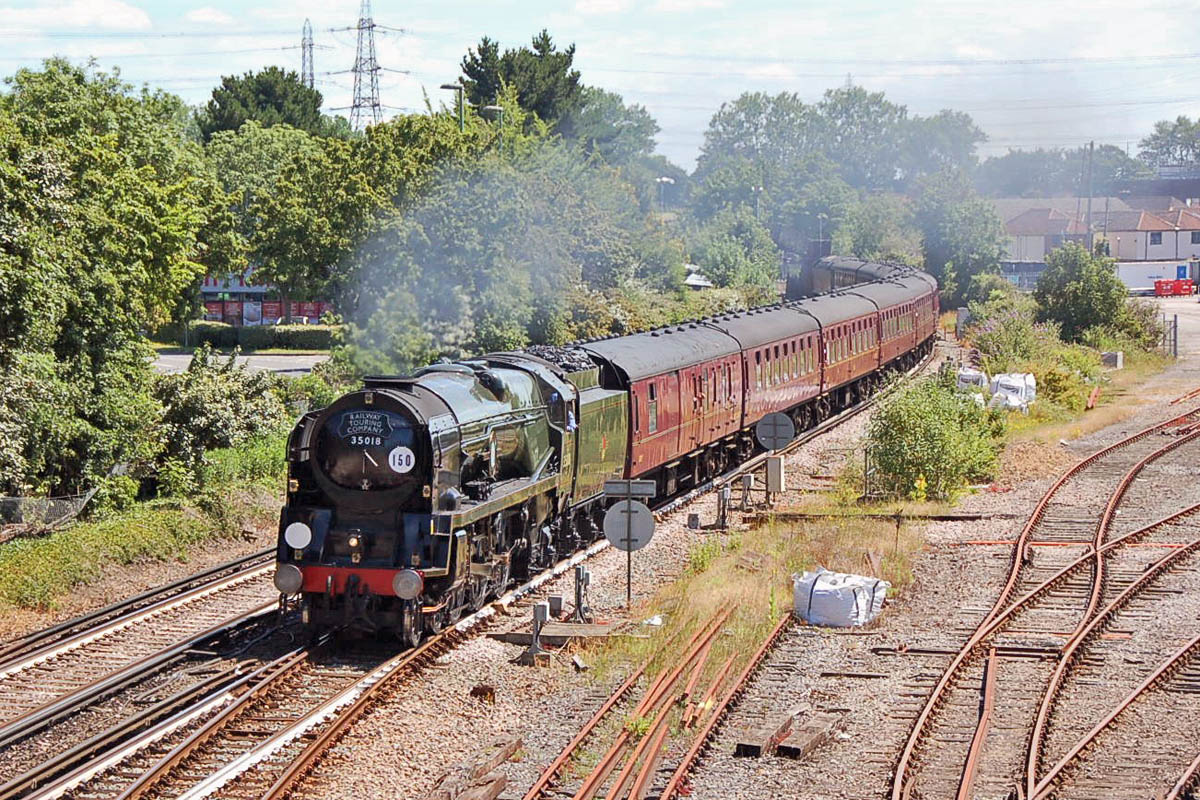 47s and other Classic Power at Southampton: 35018 'British India Line ...