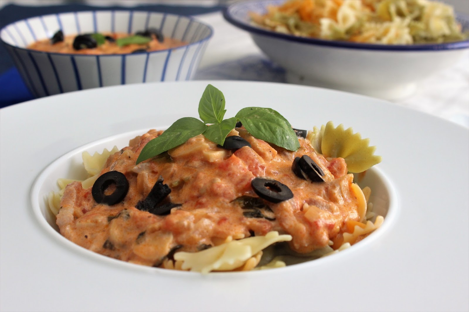 Pasta con Salsa Boscaiola al Vodka | Las Recetas de Marichu.... y las mias