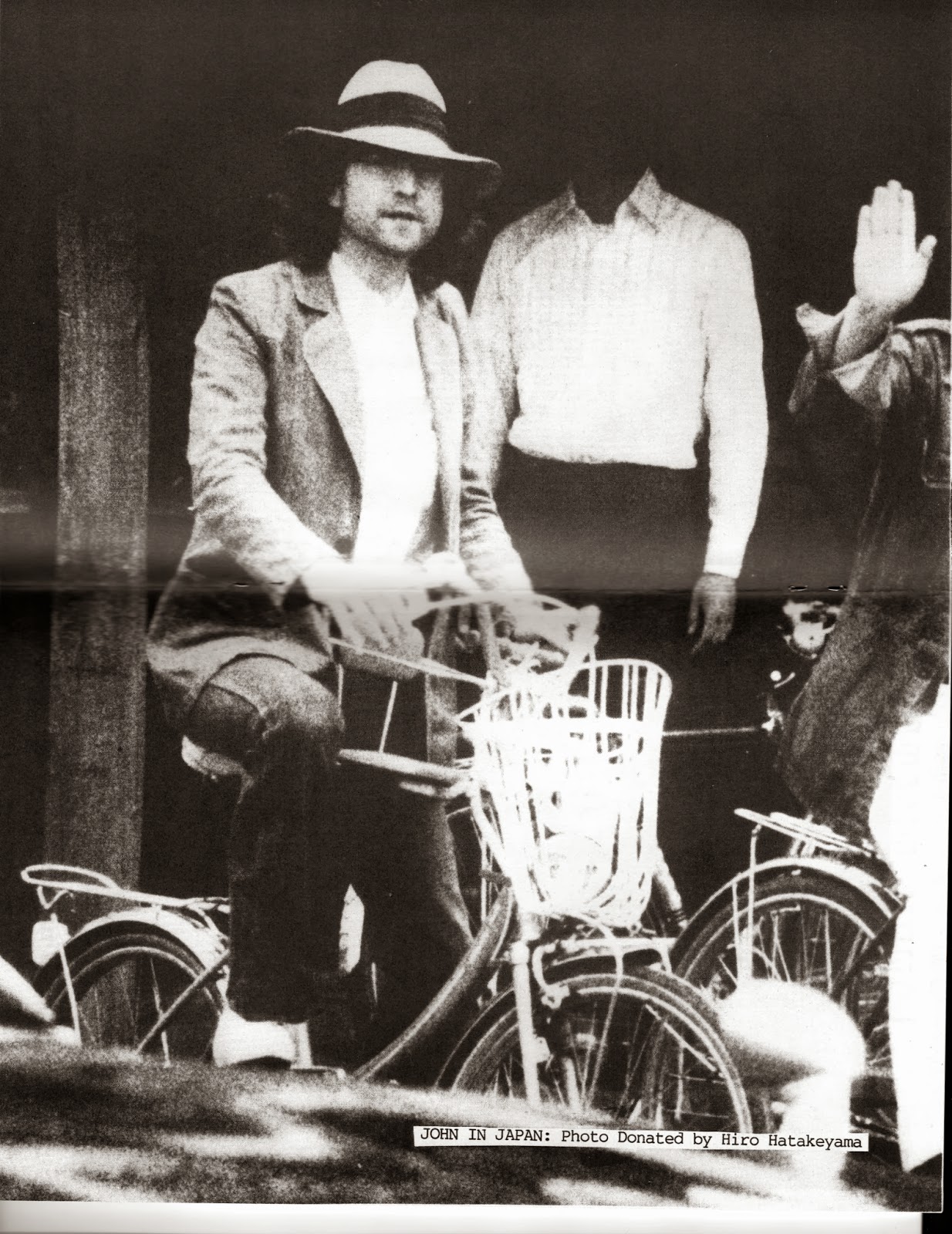 Meet the Beatles for Real: Japan bike riding.