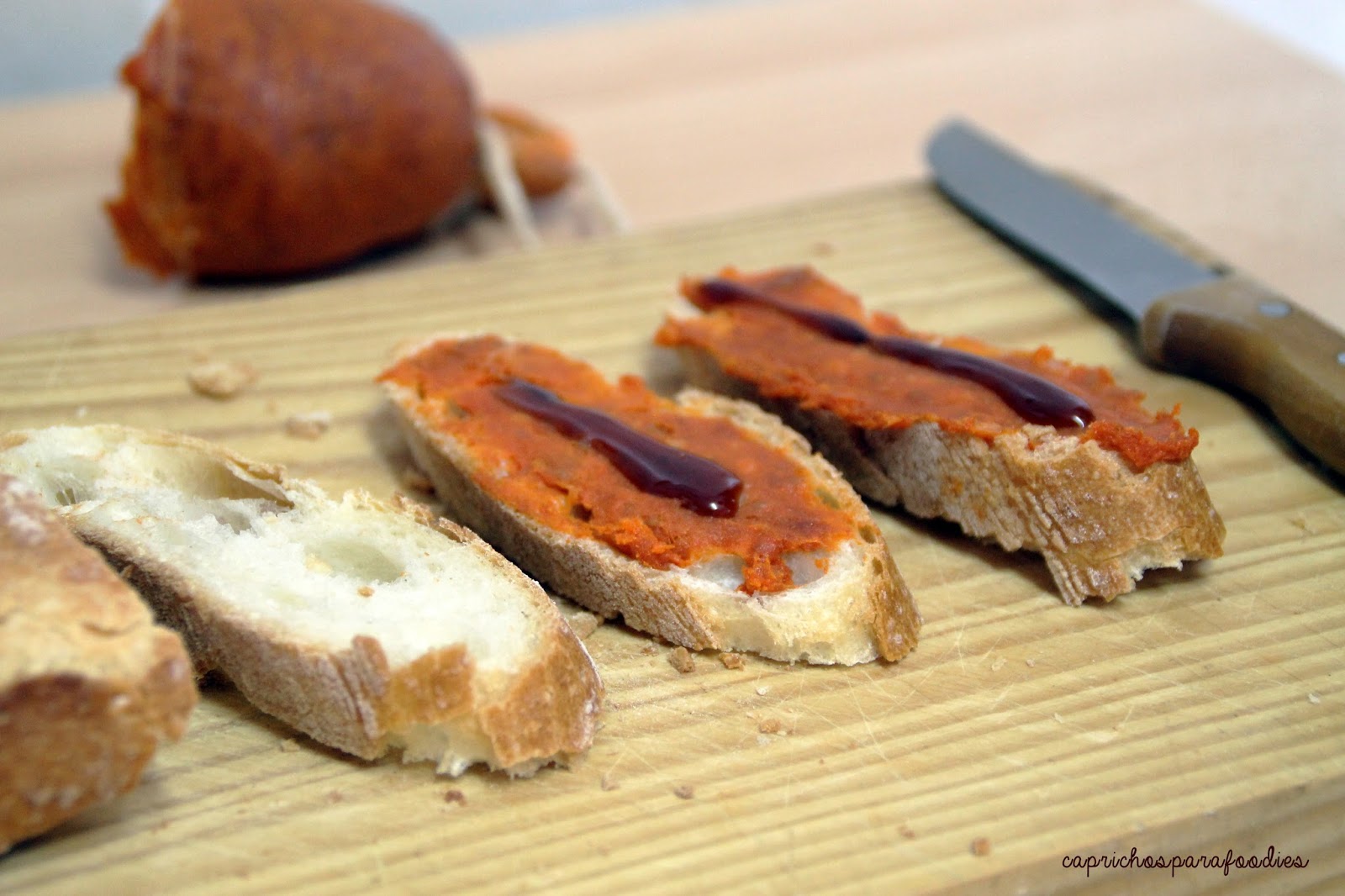 Caprichos para foodies: Bocaditos de sobrasada y miel