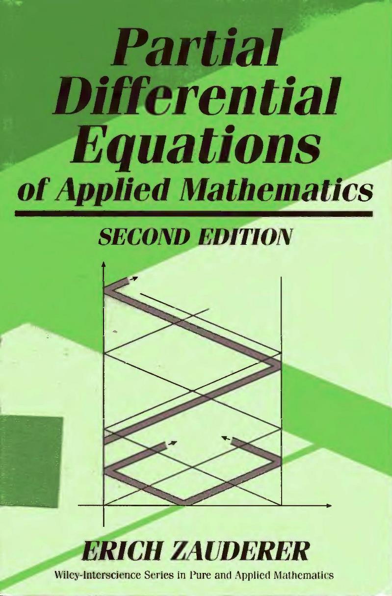 Partial Differential Equations of Applied Mathematics, 2nd Edition ...
