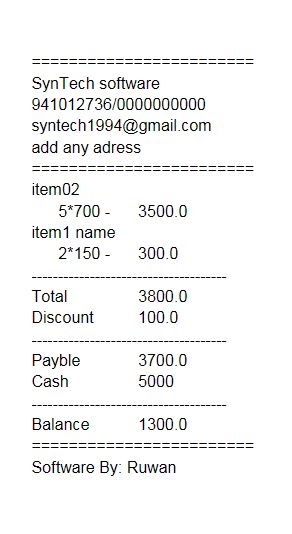 SynTech: Inventory Control System with modern GUI