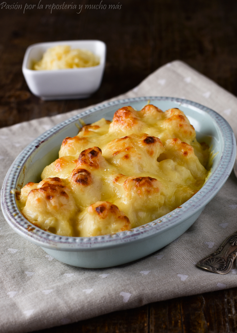 Pasión Por La Repostería Y Mucho Más Coliflor Gratinada Con