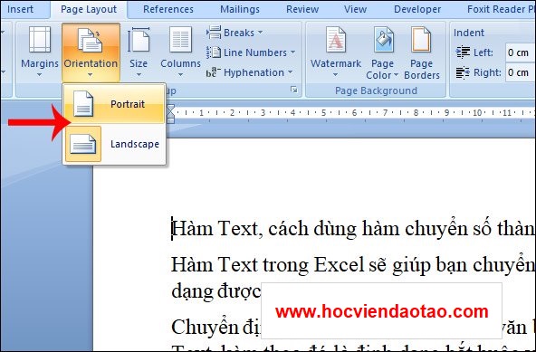 MS Word - Bài 11: Định dạng trang Word | HỌC VIỆN ĐÀO TẠO TRỰC TUYẾN ...