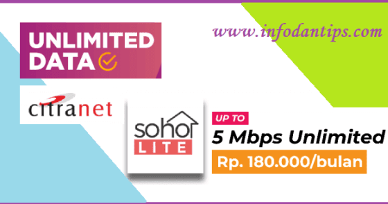Paket Internet Unlimited Murah CitraNet (Alternatif Indihome) - Info ...