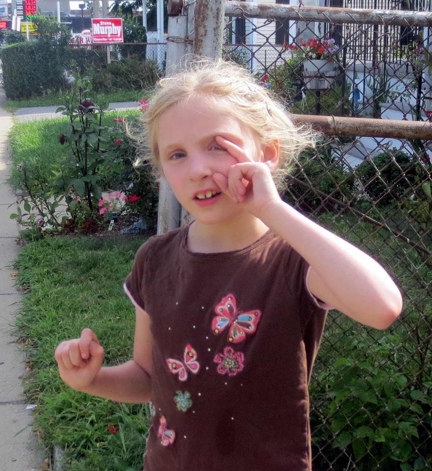 Rarer in Girls...My Daughter with Autism: The Back Yard