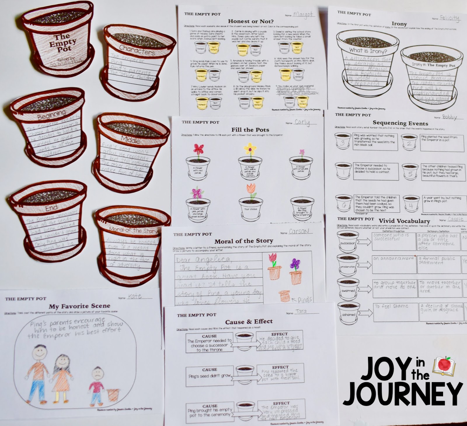 The Empty Pot {A Book About Honesty & Integrity} - Joy in the Journey