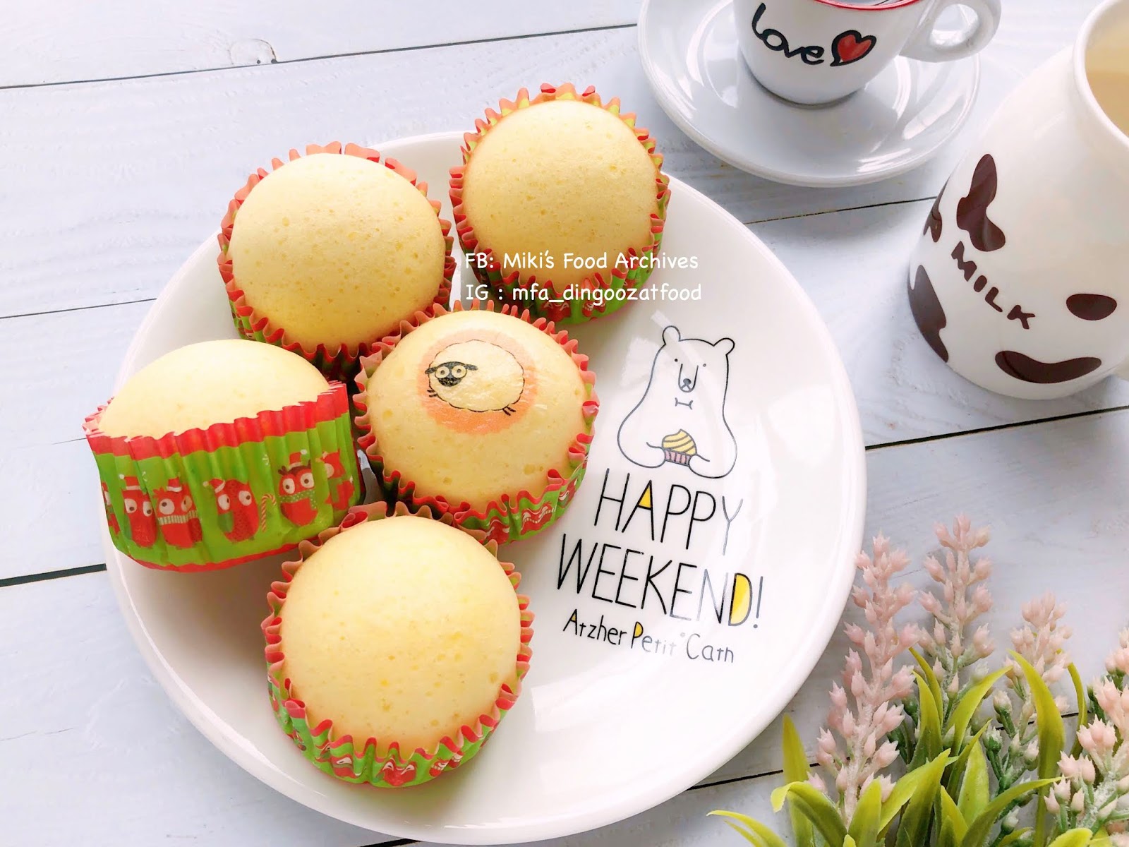 Miki's Food Archives : Japanese Steamed Cake 日式蒸蛋糕