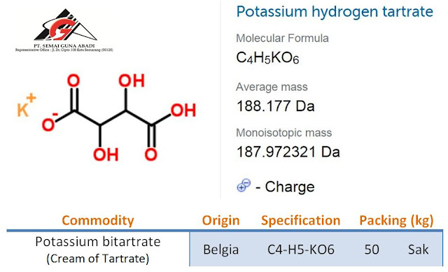 Potassium Bitartrate « S. G. A.