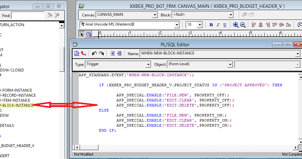Danish Halim: How to disable of the Add New Record Button, Clear Button ...