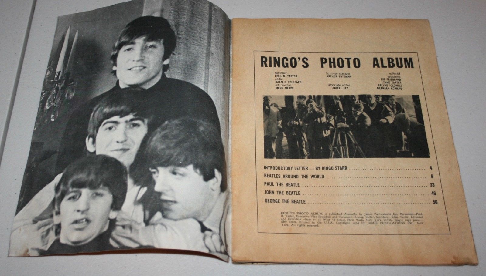Vintage mag: Ringo's Photo-Album