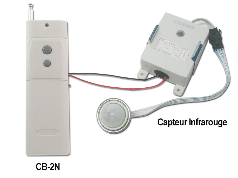 Kit Interrupteur Télécommande Sans Fil Pour Équipement Commande Longue Distance: Utiliser un ...